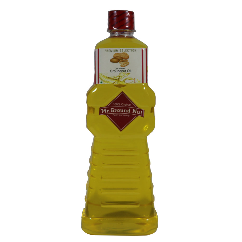 Mr.Ground Nut Cold Pressed Groundnut Oil - 100% Pure